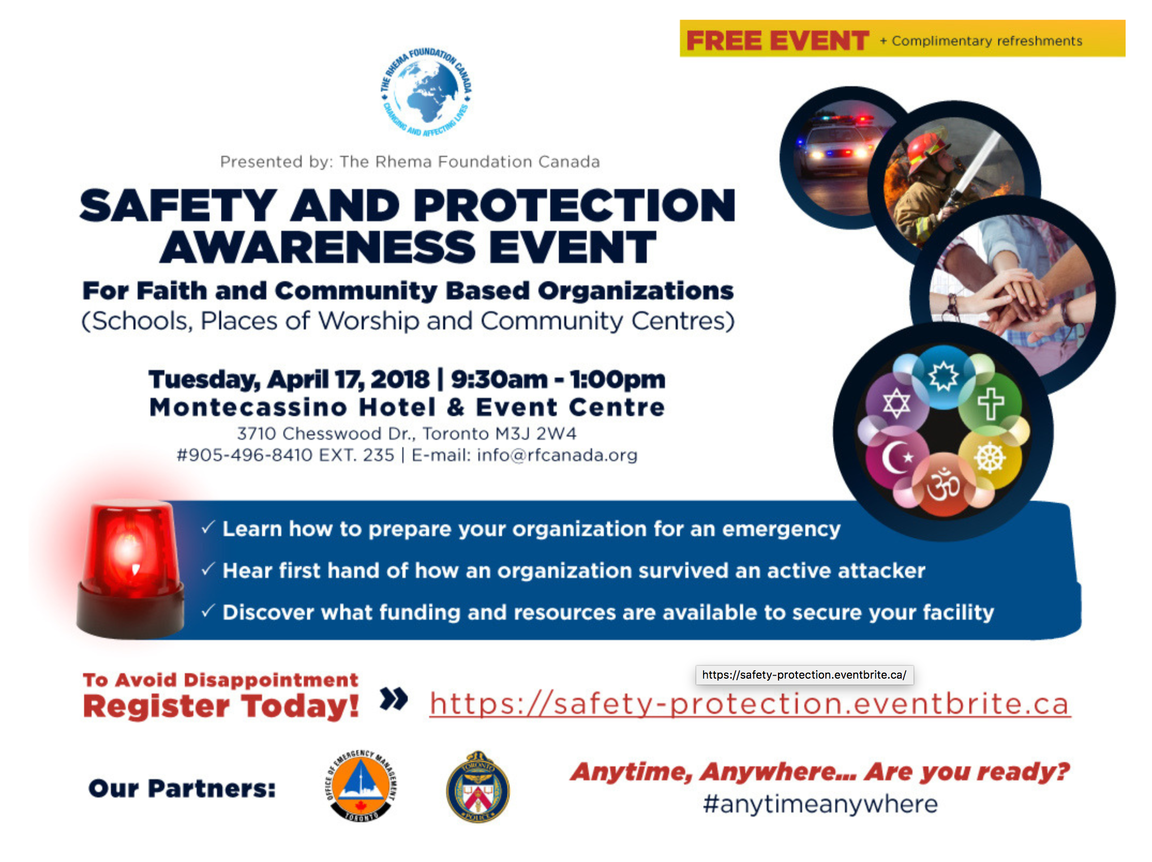Prepare & Protect: The Rhema Foundation Canada's Free Safety and ...